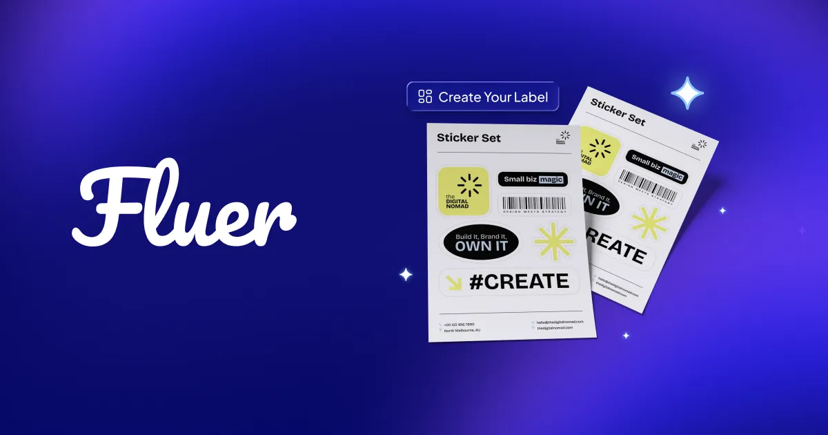 Sticker & Label Maker | Custom Labels & Stickers with AI